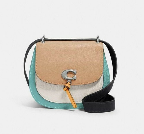 NWT New Authentic Coach Remi Saddle Bag | eBay