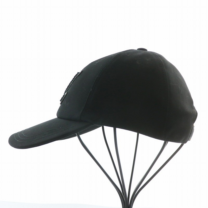 【Hat】LOUIS VUITTON Women's Black Canvas Cap with Signature LV Logo | eBay