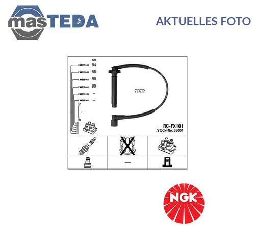 55004 ZÜNDLEITUNGSSATZ ZÜNDKABEL NGK FÜR SUBARU LEGACY IV,OUTBACK 121KW ...