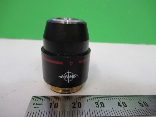 SWIFT 4X /160 SP LENS OBJECTIVE OPTICS MICROSCOPE PART AS PICTURED 8X-A ...
