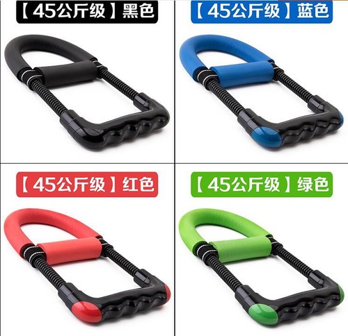 Power Hand Wrist and Forearm Strength Roller Flexor Fitness Gym Traine ...