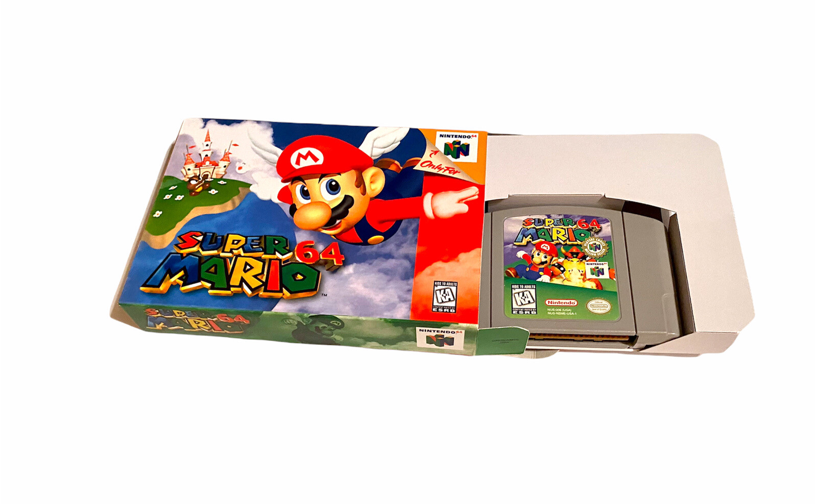 1 N64 Nintendo 64 Replacement Cardboard Inner Cartridge Tray Insert Box ...