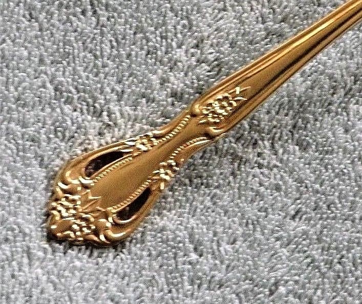 ALCINDA - Gold Plate EXCEL Stainless KOREA Silverware / Flatware ...