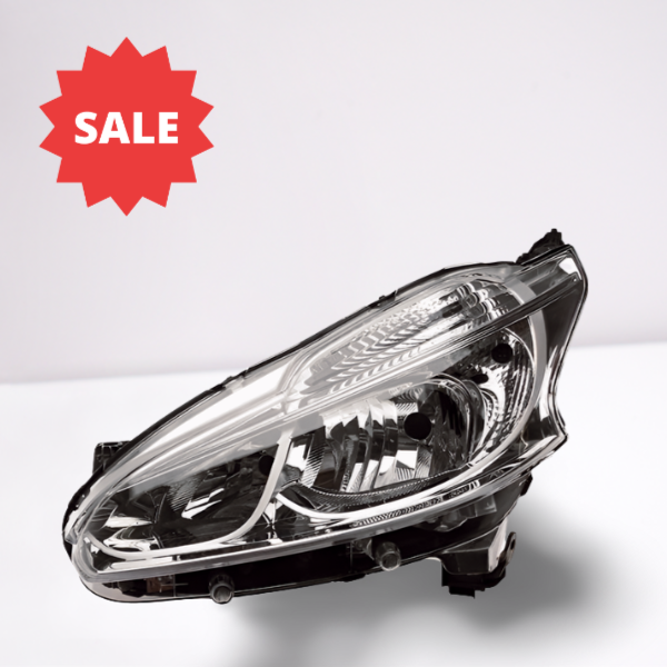 Fit Peugeot 208 Headlight 12-15 Headlamp Halogen Left & Right Both Set ...