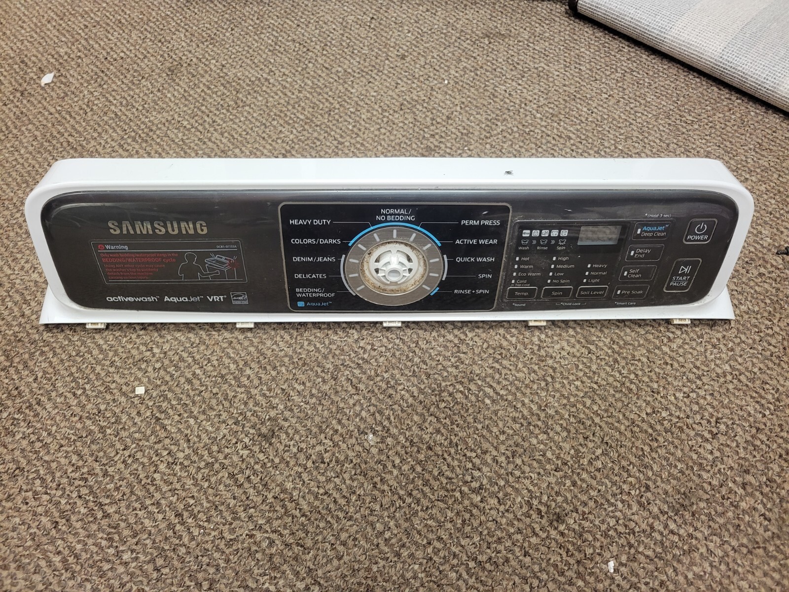 SAMSUNG CONTROL PANEL #DC97-18130Y FOR WASHERS see pics. for sale ...
