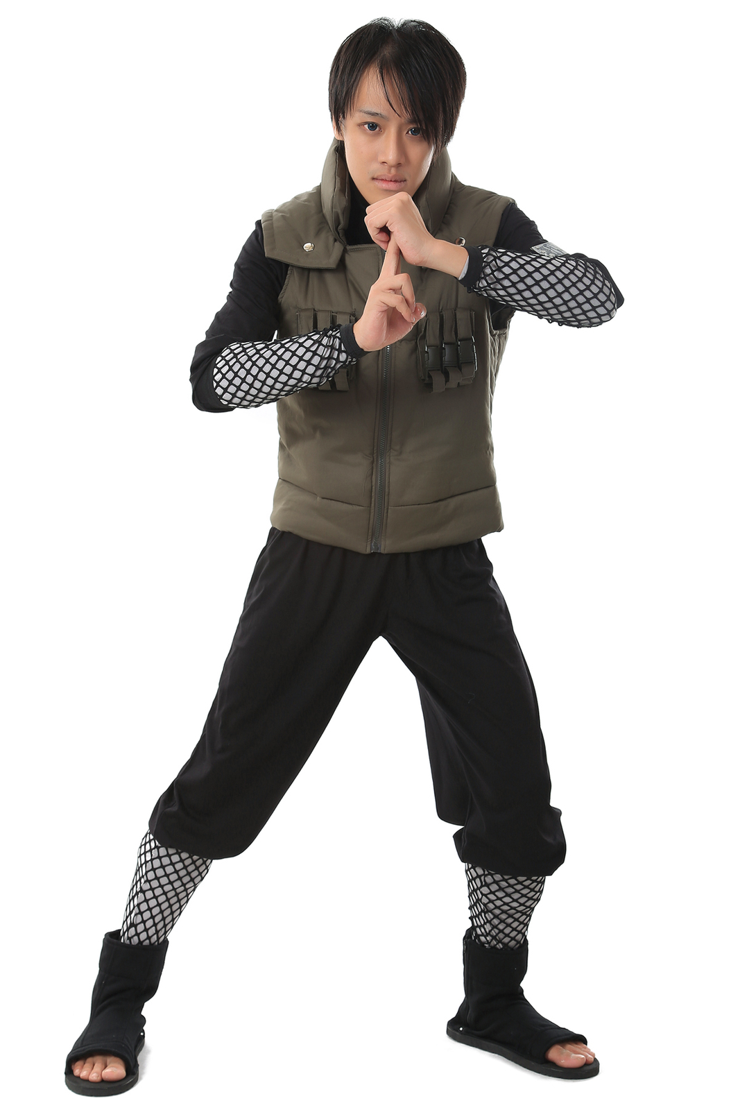 Shikamaru Nara Cosplay Halloween Party Costume Jonin Ninja Set V3 Size ...