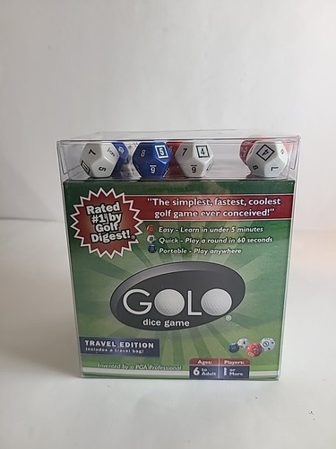 GOLO Golf Dice Game - Golf in a Cup! Travel Edition - 1 Or More Players ...