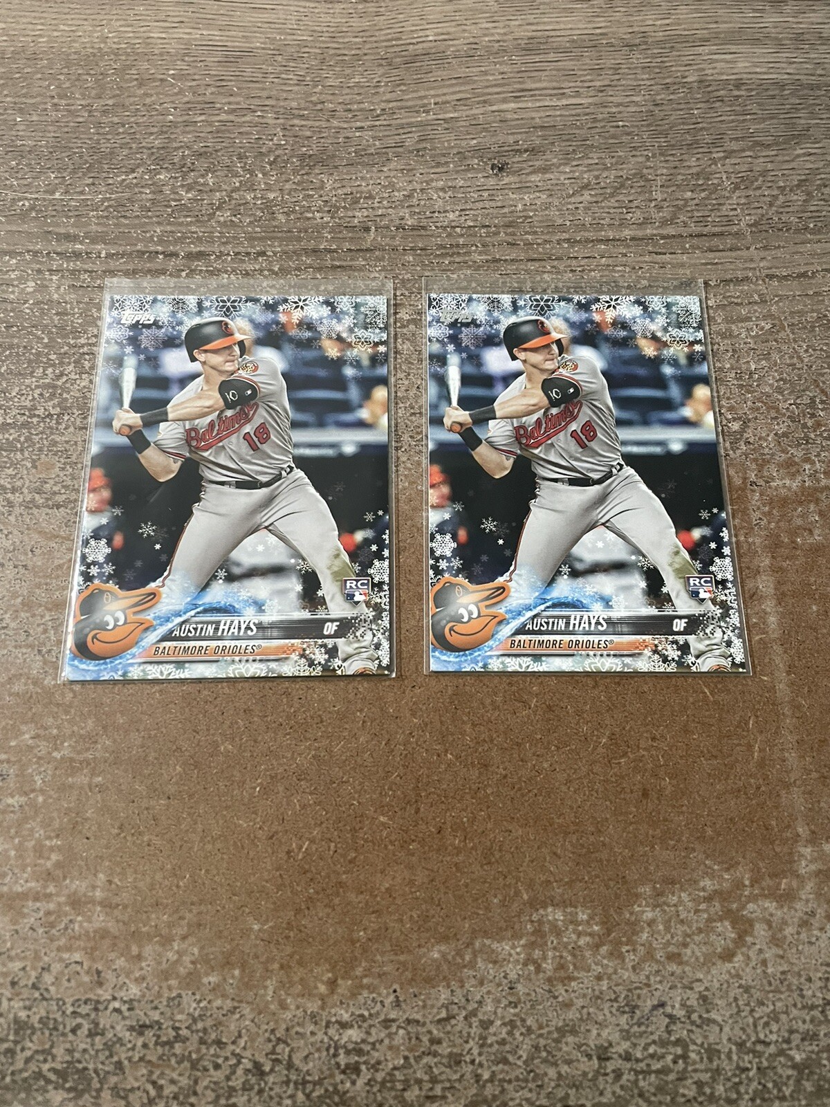 (2) Austin Hays 2018 Topps Holiday Baseball Rookie Card #HMW19 Orioles ...
