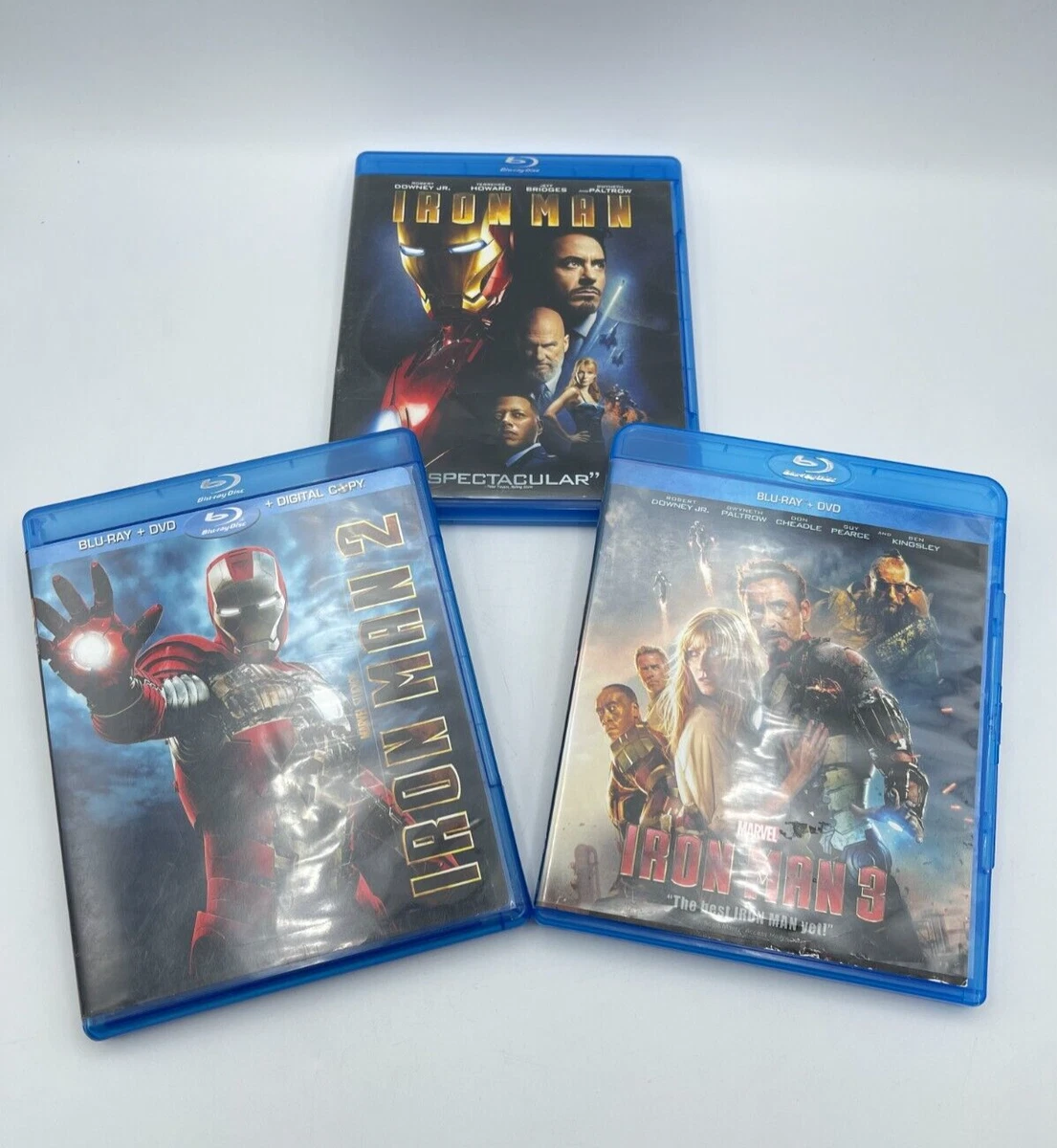 Iron Man Blu Ray Trilogy