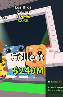 Steal a Brainrot SAB Secret - Los Bros 24M/s | eBay UK