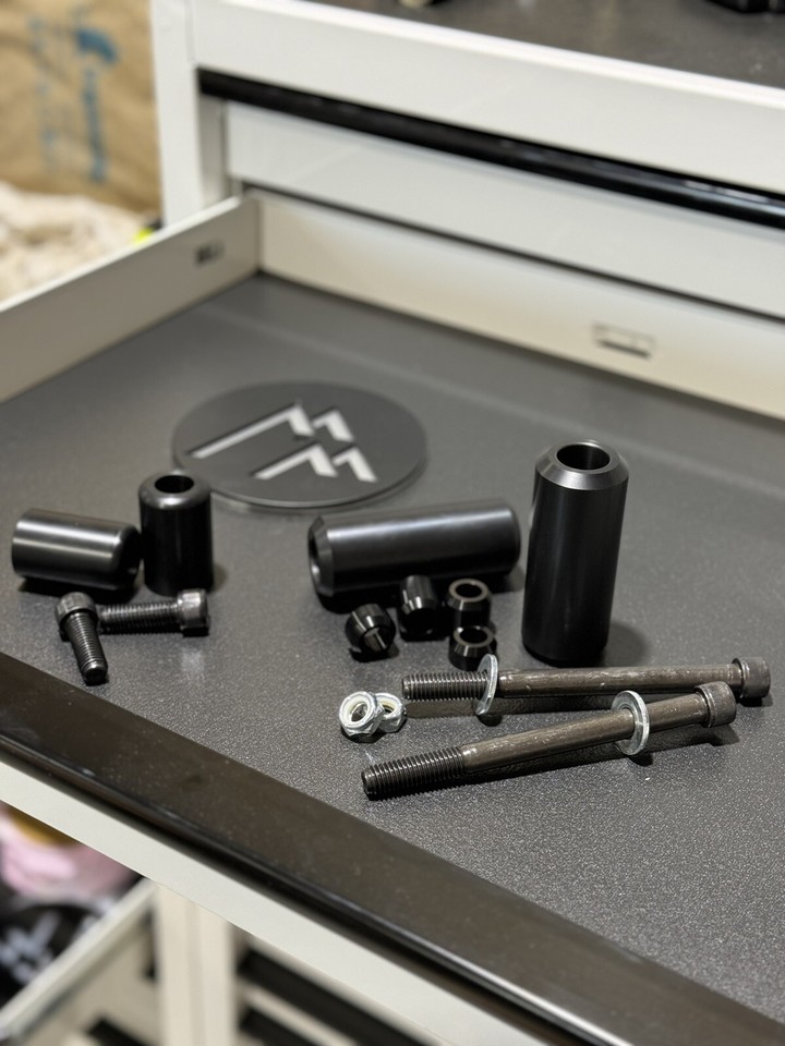 Harley Davidson Crash Bar End Delrin Slider Stunt Dyna Softail ...