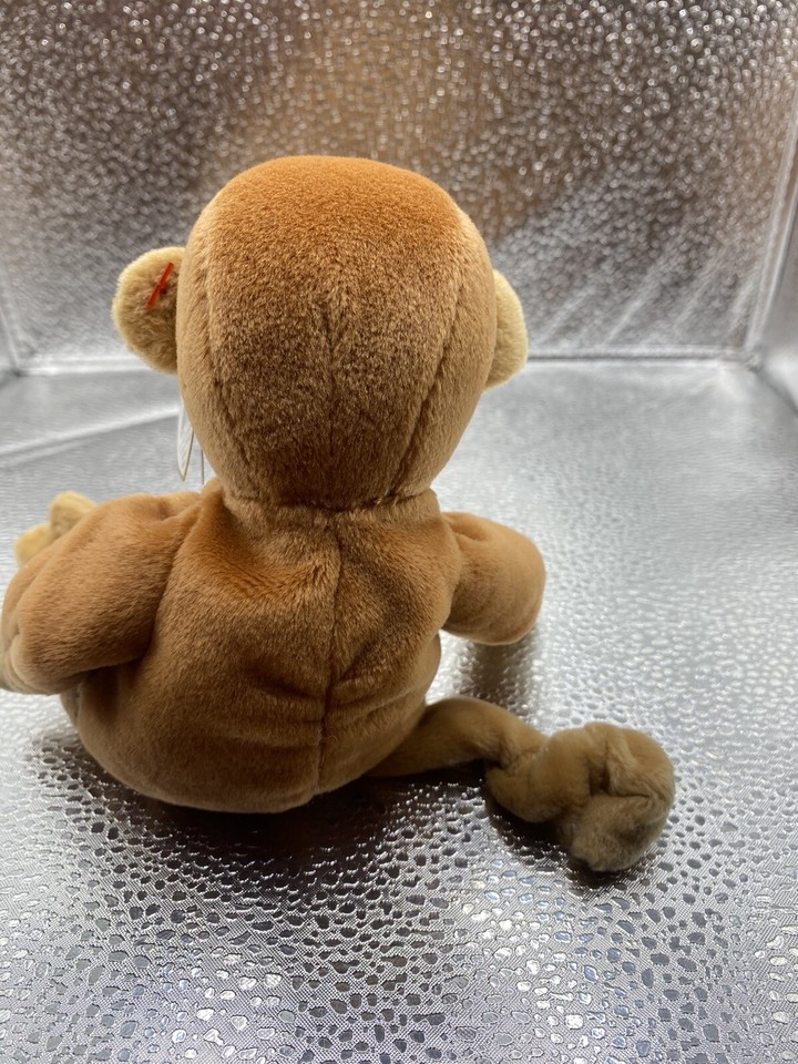 Original Super RARE Beanie Baby BONGO The Monkey Style #4067 ~ PVC ...