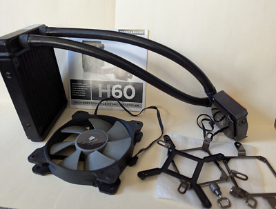 Corsair H60 Liquid CPU Cooler with fan &high performance hydro CPU ...