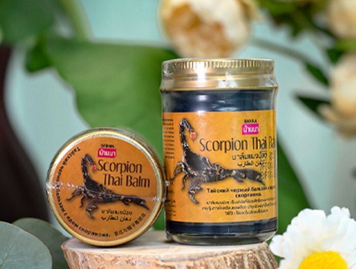 50 g x Scorpion BANNA Oil Thai Massage Balm Relax Muscles Spa Herb ...
