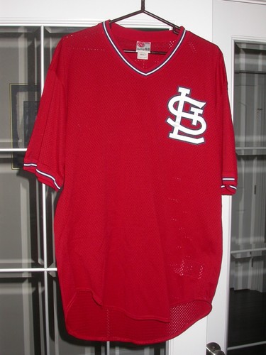 St. Louis Cardinals Kent Mercker 1998 Game Used Practice Baseball ...