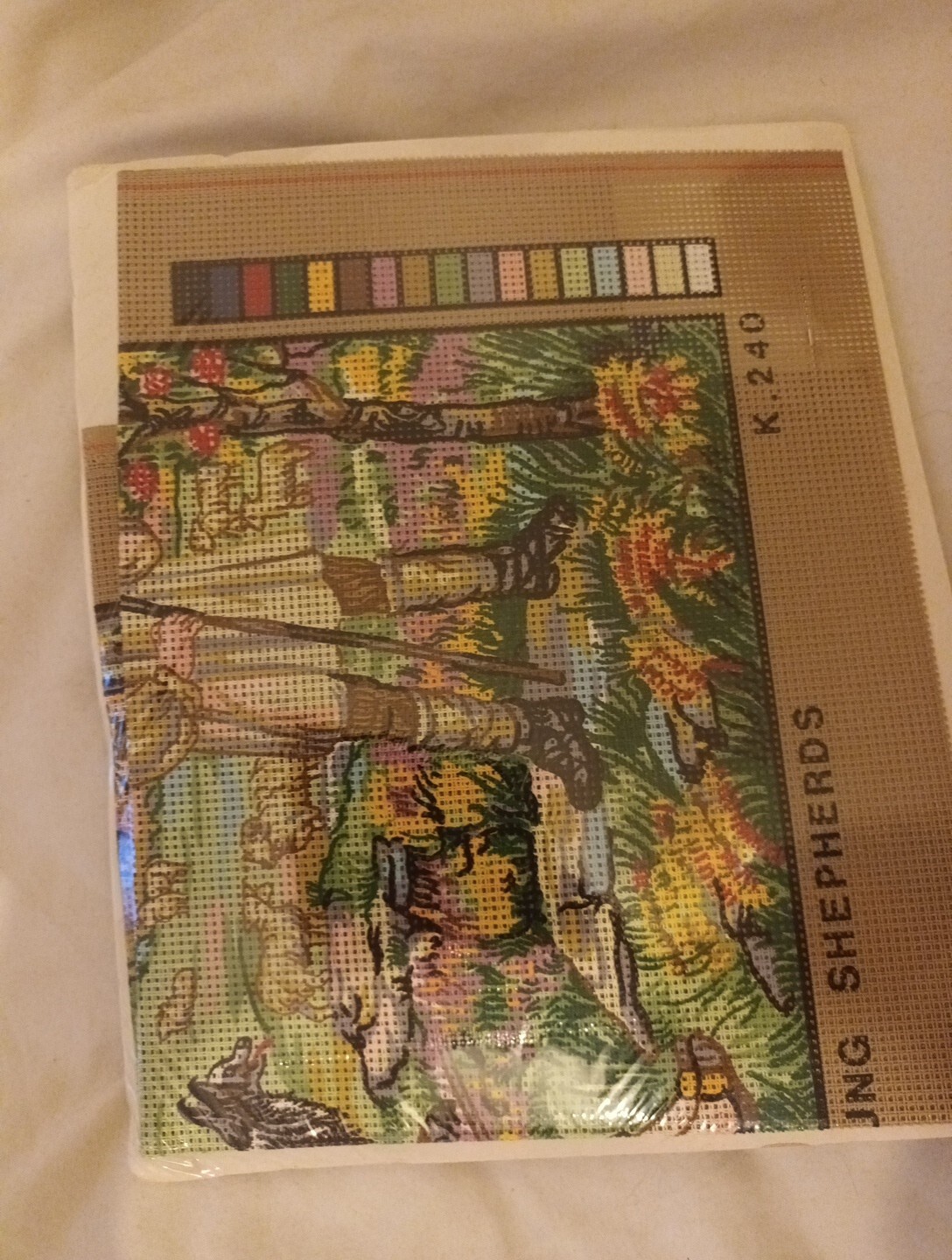 Cross Stitch Tapestry Kits With Wool Shepherds | eBay UK