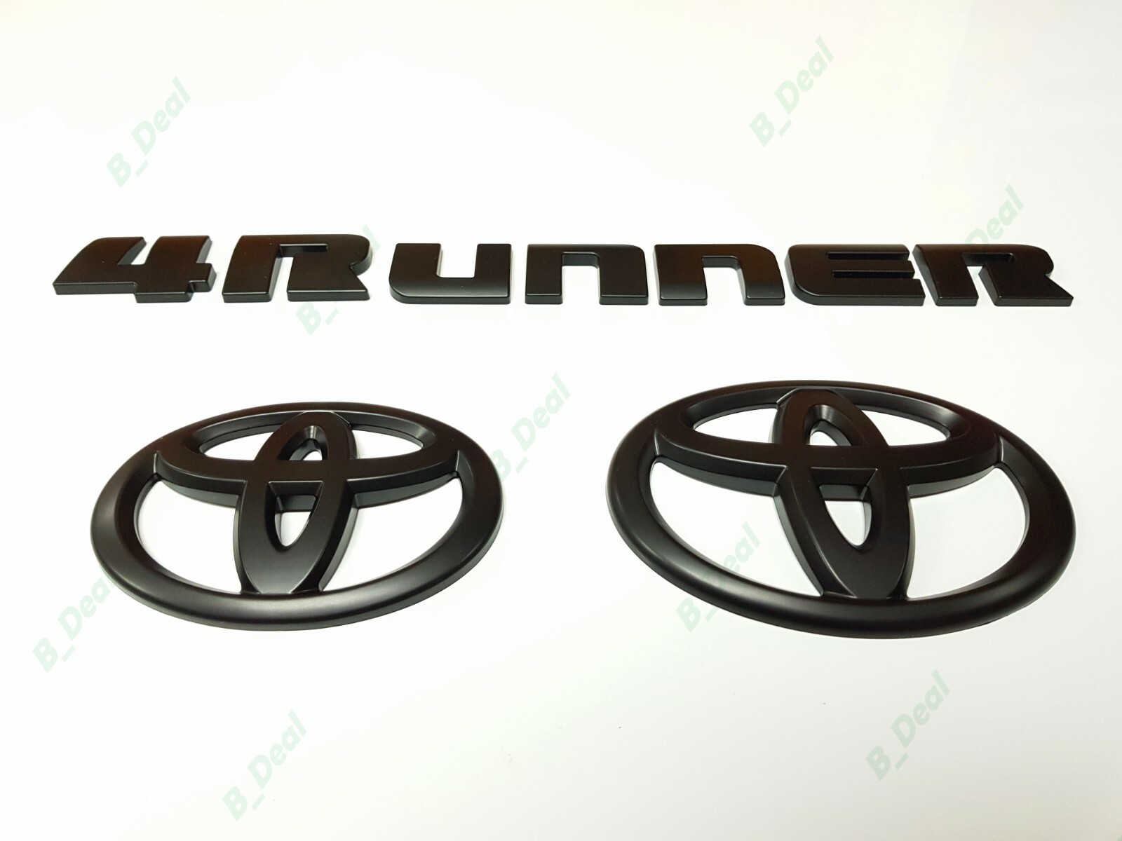 5PCS Overlay Matte Blackout 4Runner SR5 Emblem Badge Fit For 2014-2022 ...