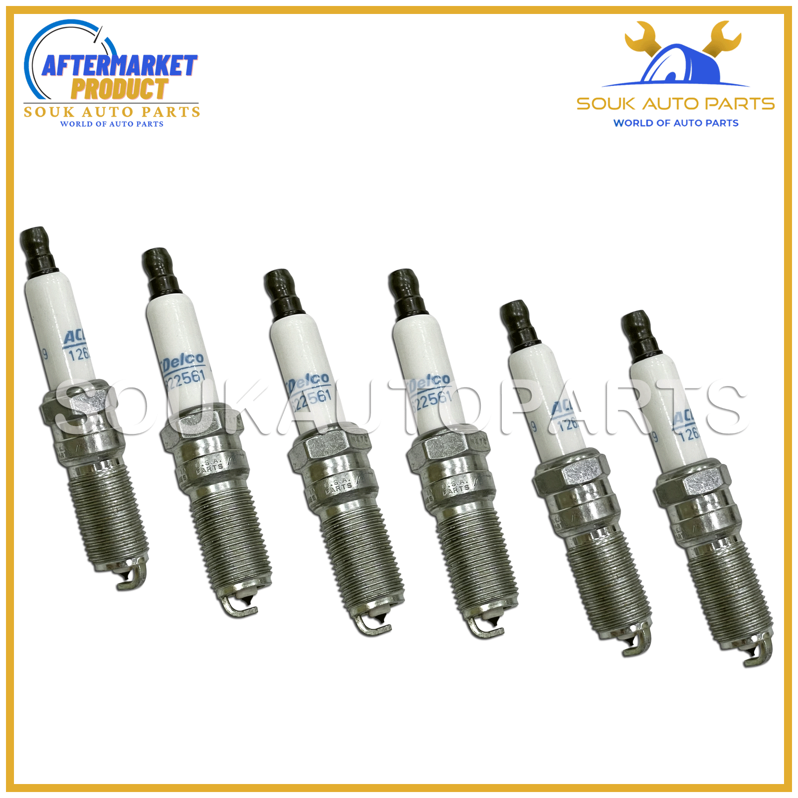 6x 41-109 12622561 ACDelco Iridium Spark Plugs for Buick Cadillac ...