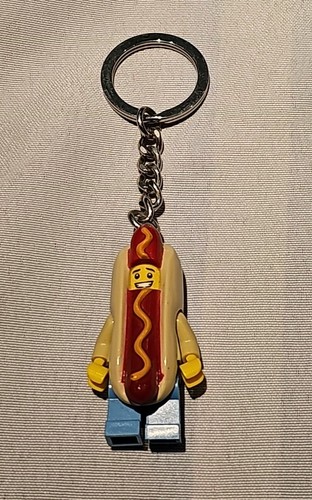 Rare Lego Hot Dog Key Chain Loose free shipping | eBay