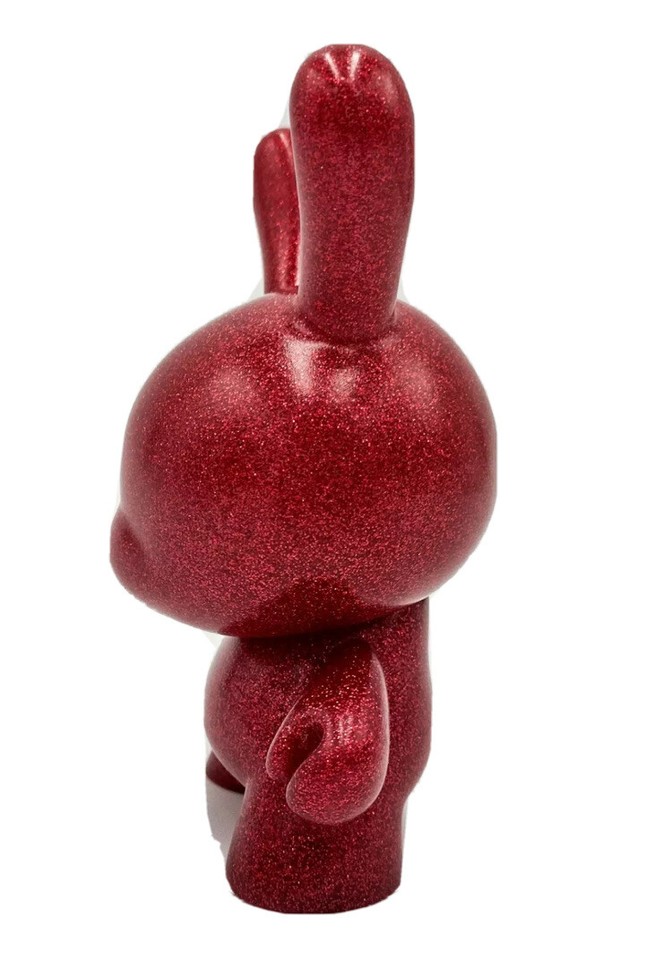 Kidrobot CHROMA RED DUNNY 5 inch Rare Metallic Shiny Collectible (No ...