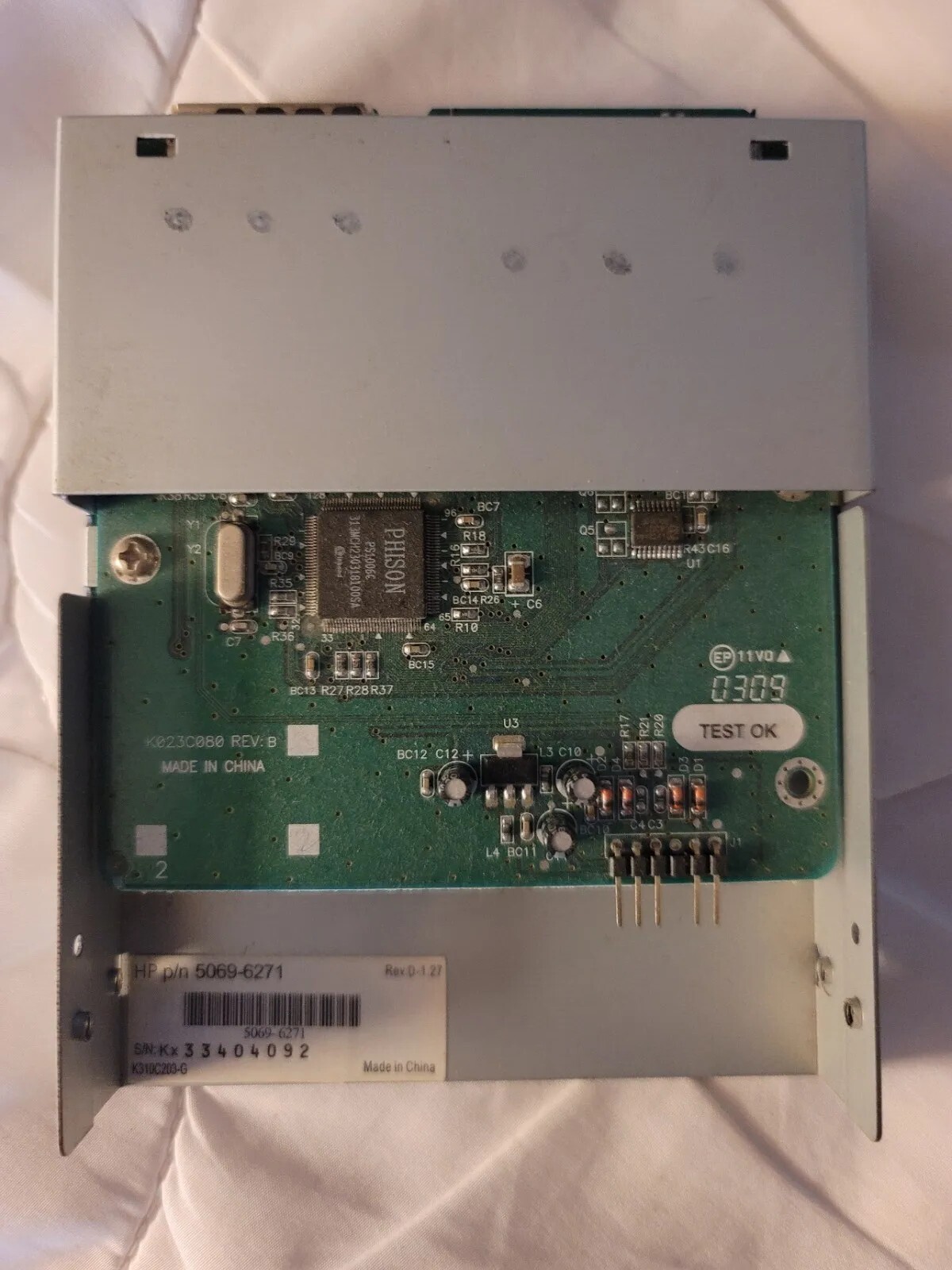 HP Printer Memory Card Reader P/N 5069 - 6271 REV. D-1.27 | eBay