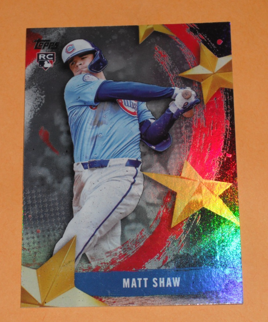 2025 Topps Update Matt Shaw Stars of MLB Rookie Card #SMLB-65 Chicago ...