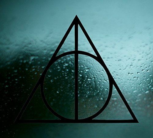 Potter Vinyl Car Window Decal Stickers Deathly Hallows Symbol Magic | eBay
