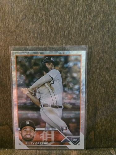 Riley Greene RC - 2023 Topps Silver Ice Foilboard Rookie #31 Detroit ...
