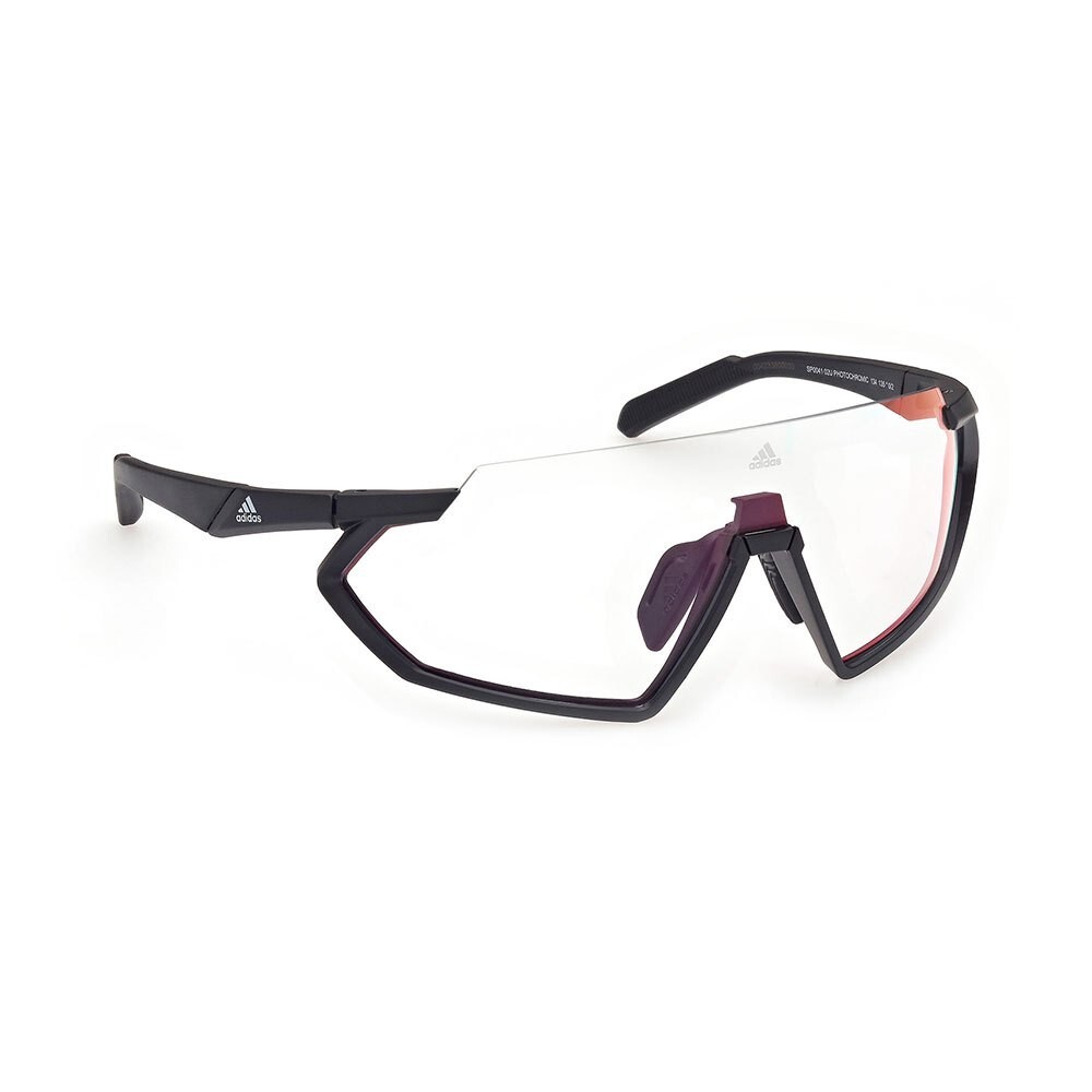 Adidas SP0041 02U Black Plastic Half-Rimless Sport Sunglasses Frame 134 ...