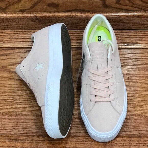 Converse One Star Pro Ox Dusk Pink Egret White Shoes | eBay UK