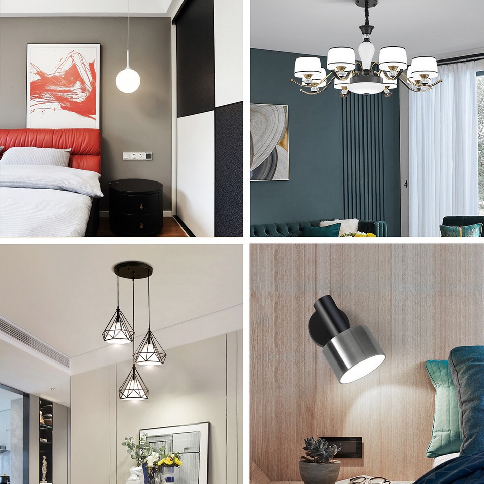 Pack of 6 ,E14 SES LED Golf Round Light Bulb 5W 6W 7W Cold White / Warm ...