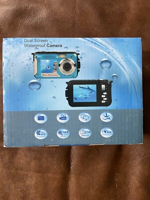 New Waterproof Dual screen Digital Camera Underwater Camera Full HD, 24 ...