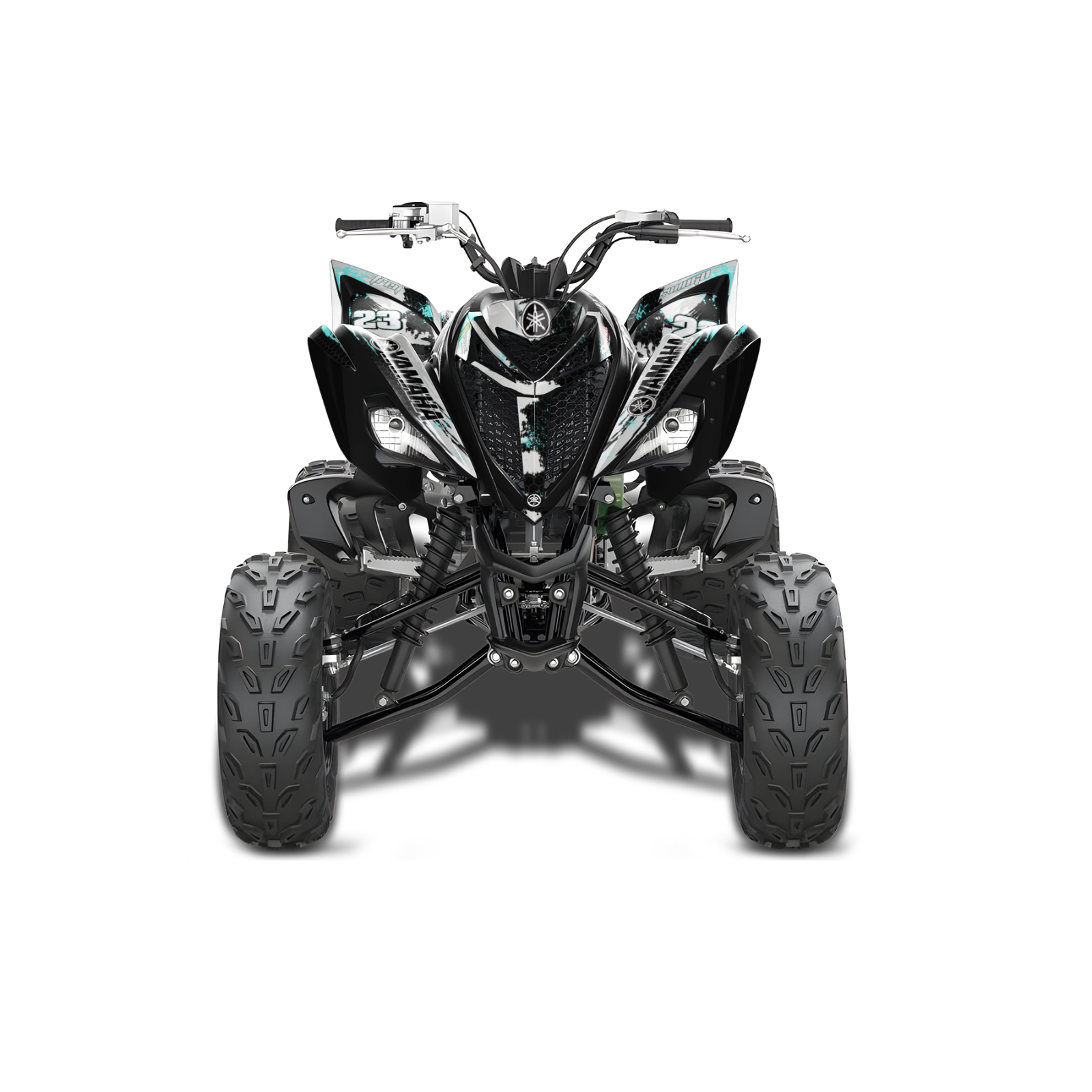 Yamaha Raptor 700 700R graphics kit 2013 2014 2017 to 2025 decals ...