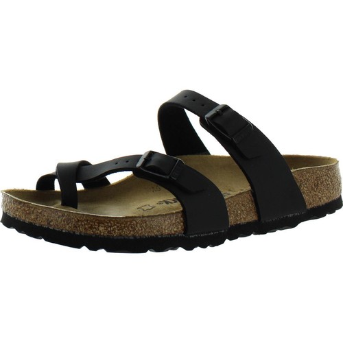 Birkenstock Women's Mayari Dual Strap Slide Sandals Black Size 39N ...