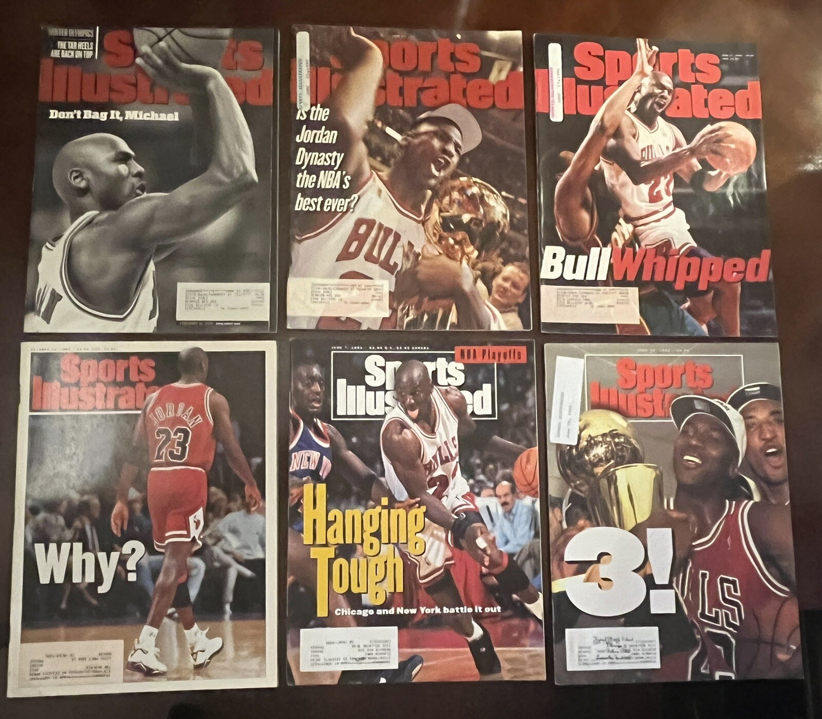 Michael Jordan Sports Illustrated Magazine Lot of 6 early 1990s. | eBay