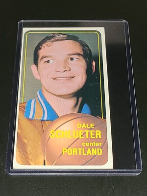 TRAIL BLAZERS DALE SCHLUETER 1970-71 TOPPS #164 | eBay