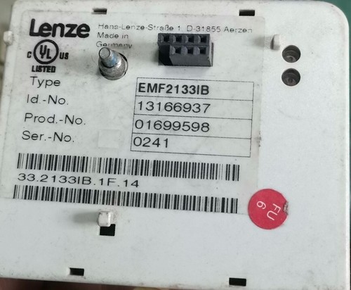 Lenze 2133IB EMF2133IB PROFIBUS module Fedex DHL Ship | eBay
