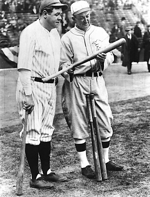 TY COBB TIGERS BABE RUTH YANKEES 8x10 ALL TIME BASEBALL LEGENDS | eBay