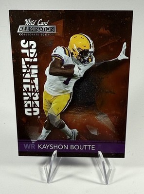 2021 Wild Card Allumination Kayshon Boutte RC NIL #ANSP-21 Red ...