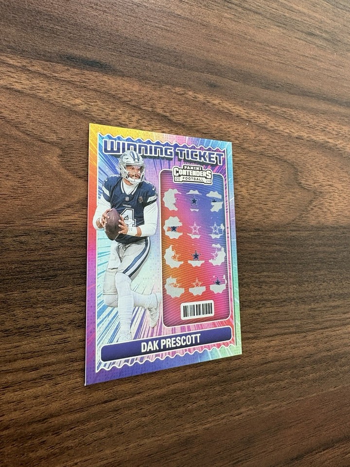 Dak Prescott - 2024 Panini Contenders Winning Ticket Base Card #4 NM | eBay