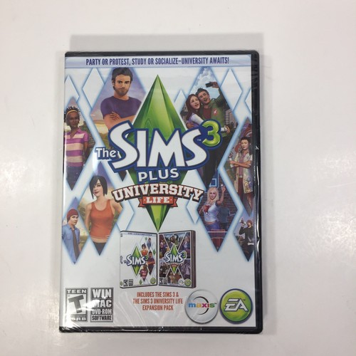 The Sims 3 Plus University Life Limited Edition Game Windows/Mac 2013 ...