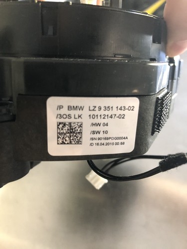 BMW F22 F26 F30 F32 F34 F80 F82 F83 F87 steering column switch unit ...