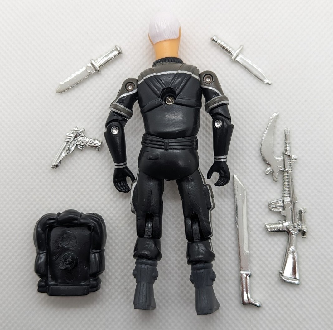 GI Joe Black Major Custom Action Man Space Force General Rey Chrome ...