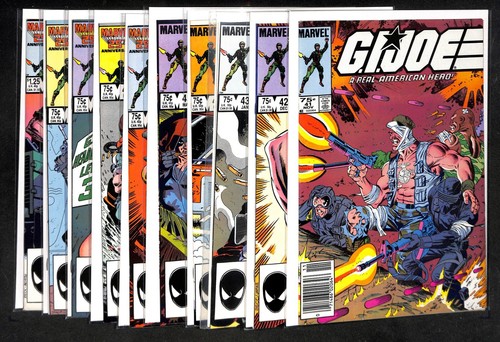 GI Joe #41 through 50 Lot X10 Classic Zeck 1st Appearance Lady Jaye (KD ...