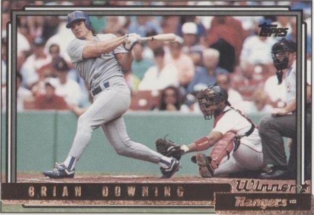 1992 Topps - Brian Downing #173 Gold Winner for sale online | eBay