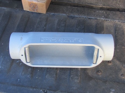APPLETON C300-M - 4" MALLEABLE IRON FORM 35 CONDUIT OUTLET BODY - TYPE ...