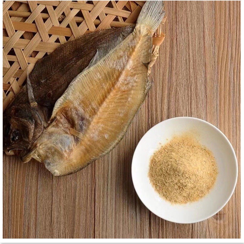 Dried Premium Flatfish Halibut Flounder Seasoning Powder 比目魚 大地魚粉 250g ...