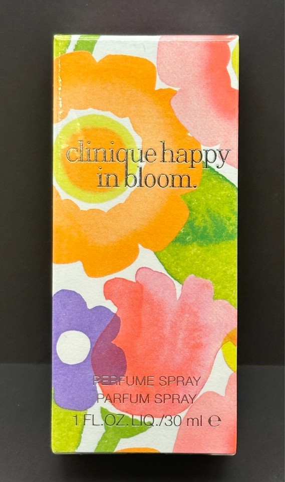 Clinique Happy in Bloom EDP Spray 1.0 oz Women's Perfume Sealed New Box ...