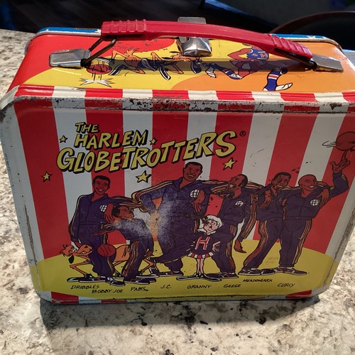 VTG 1971 THE HARLEM GLOBETROTTERS METAL LUNCH BOX | eBay