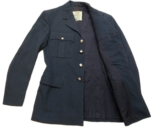 Vintage RAF Jacket Royal Air Force British No1 Dress Blue Grey Uniform ...
